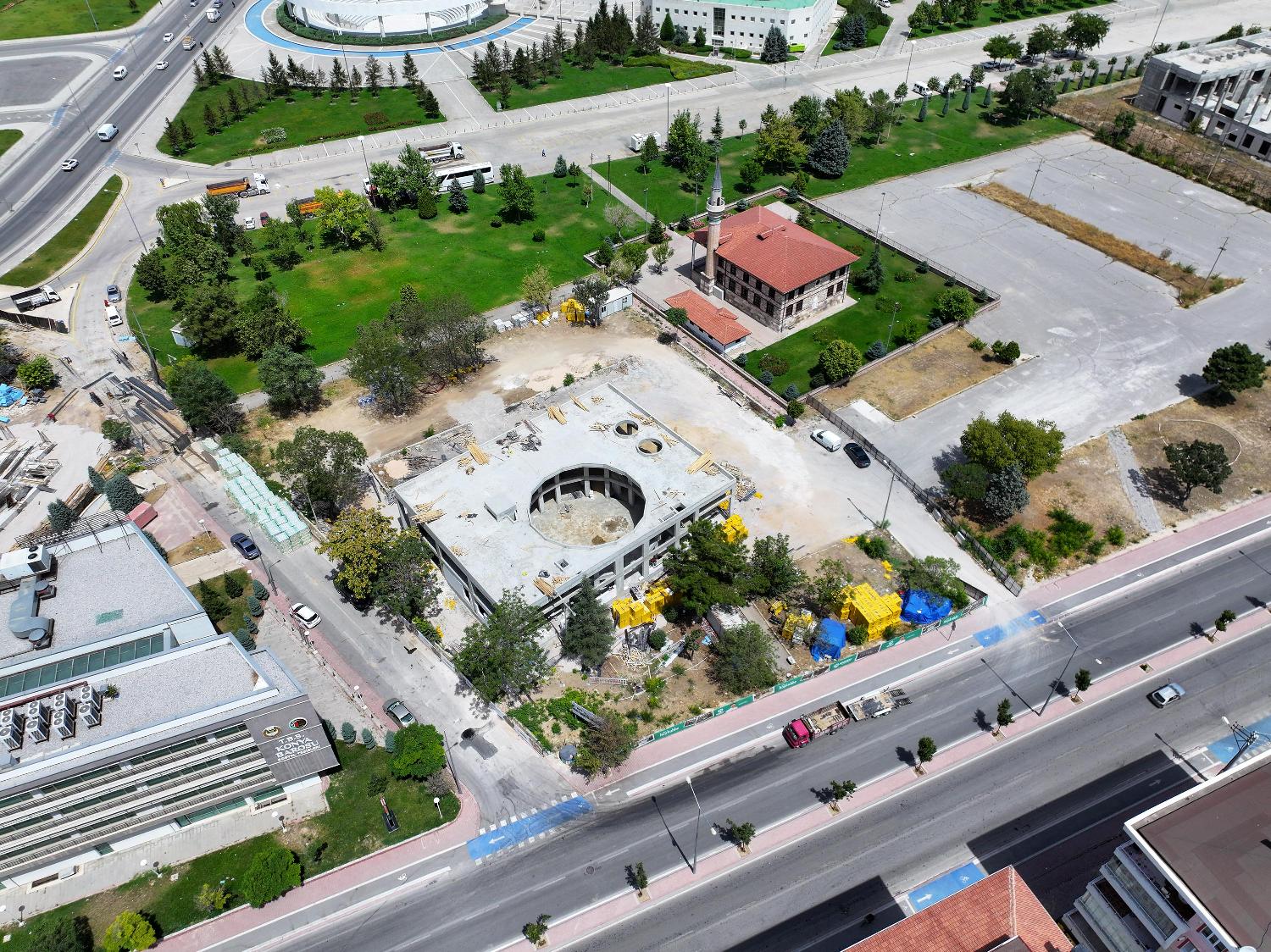 Karatay Belediyesi | Hoş Kubbe’nin Yapımı Sürüyor