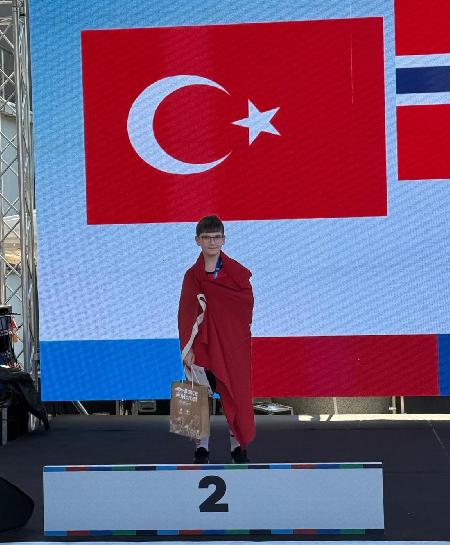 Karatay Belediyesi | Tahir Efe Şahin Avrupa İkincisi Oldu