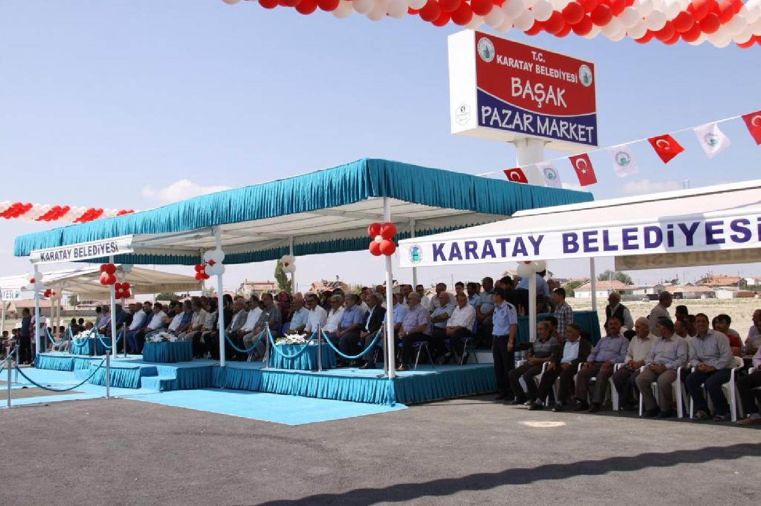 Karatay Belediyesi | Karatay'ın 15 Nci Pazar Marketi Olan Başak Pazar ...